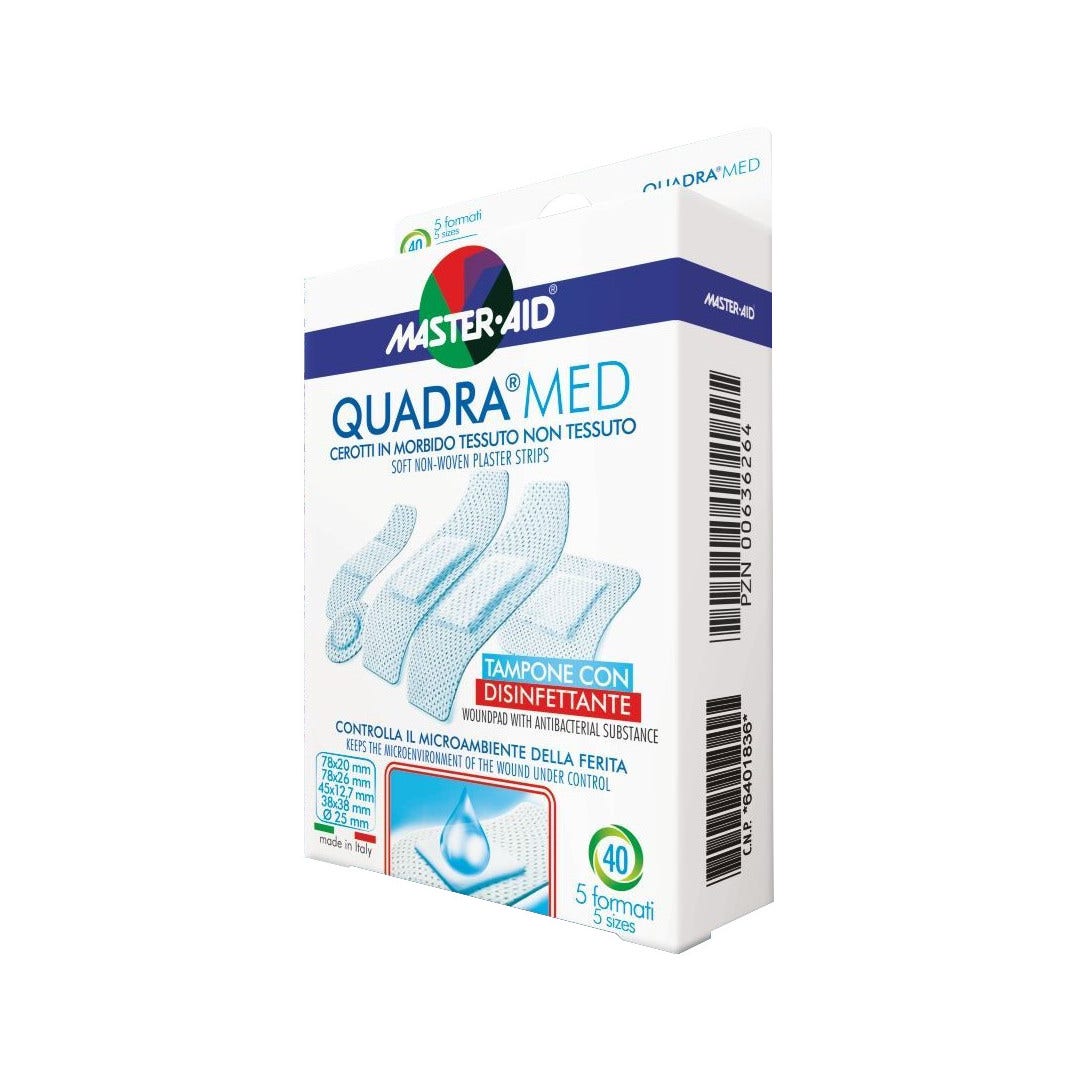 Quadramed Cerotto Dermoattivo 40 Pezzi Assortiti – Farmae - Para ...