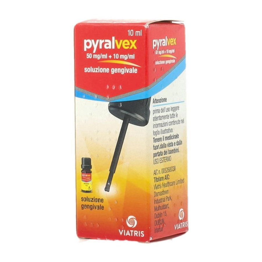 Pyralvex Flacone 10ml 0,5%+0,1% – Farmae - Para-farmacia Online di ...
