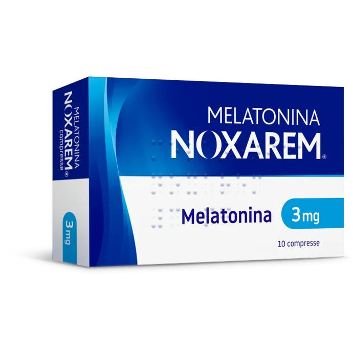 Melatonina Noxarem 3mg 10 Compresse – Farmae - Para-farmacia Online di ...