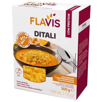 Flavis Ditali Pasta Aproteica 500g – Farmae - Para-farmacia Online di ...