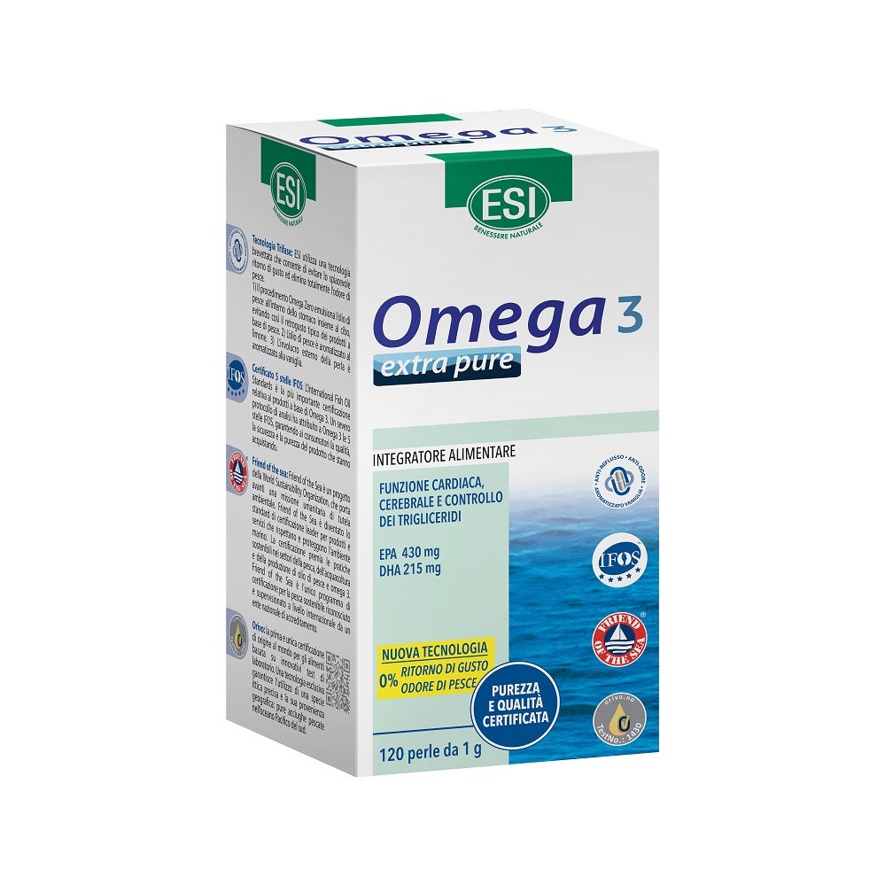 Esi Omega 3 Extra Pure 120 Perle – Farmae - Para-farmacia Online di ...