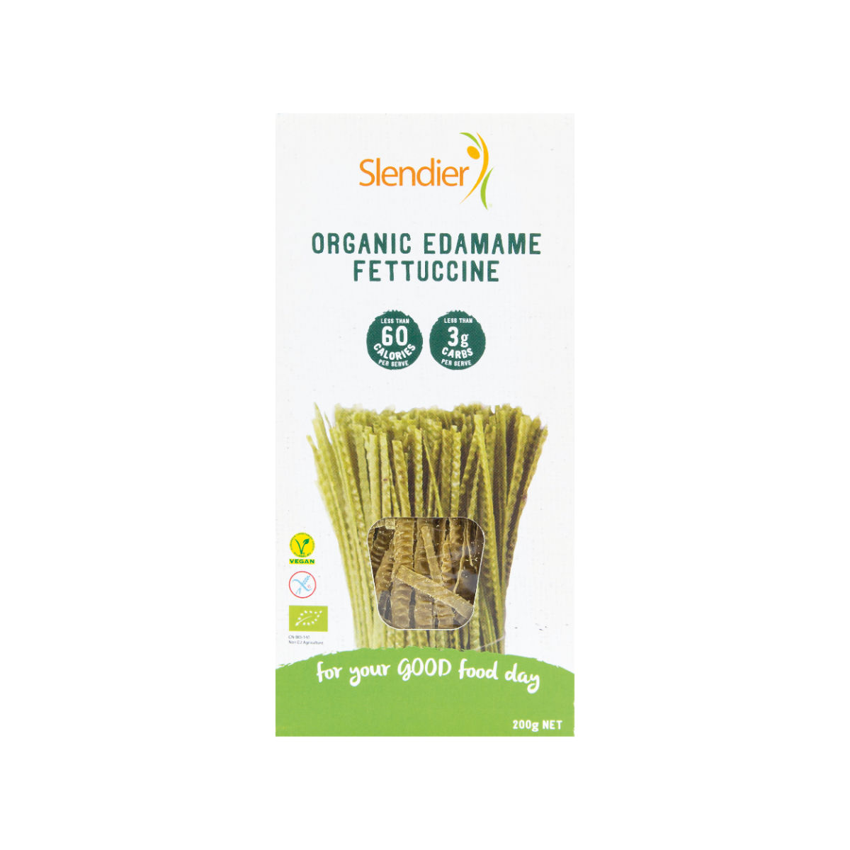 Slendier Fettuccine Di Edamame 200g - Pasta Proteica Sana – Farmae ...