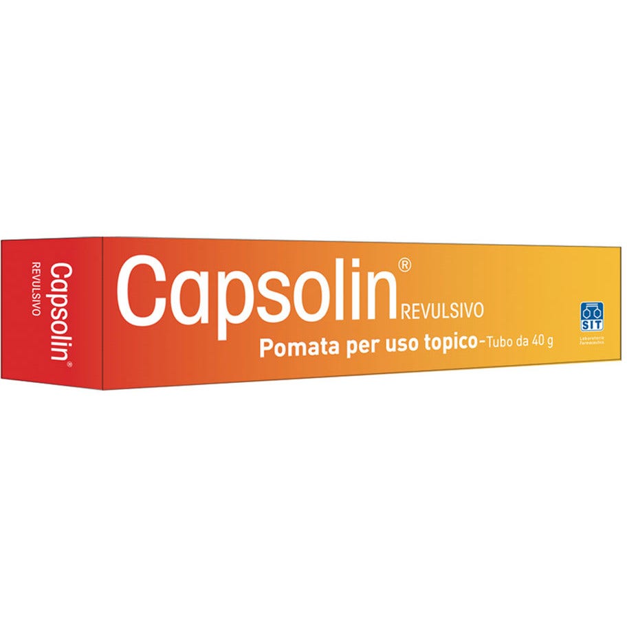 Capsolin Revulsivo 40g – Farmae - Para-farmacia Online di cosmesi, para ...