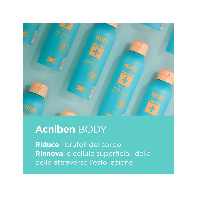 Isdin Acniben Body Spray Antiacne 150ml - Trattamento Corpo – Farmae ...