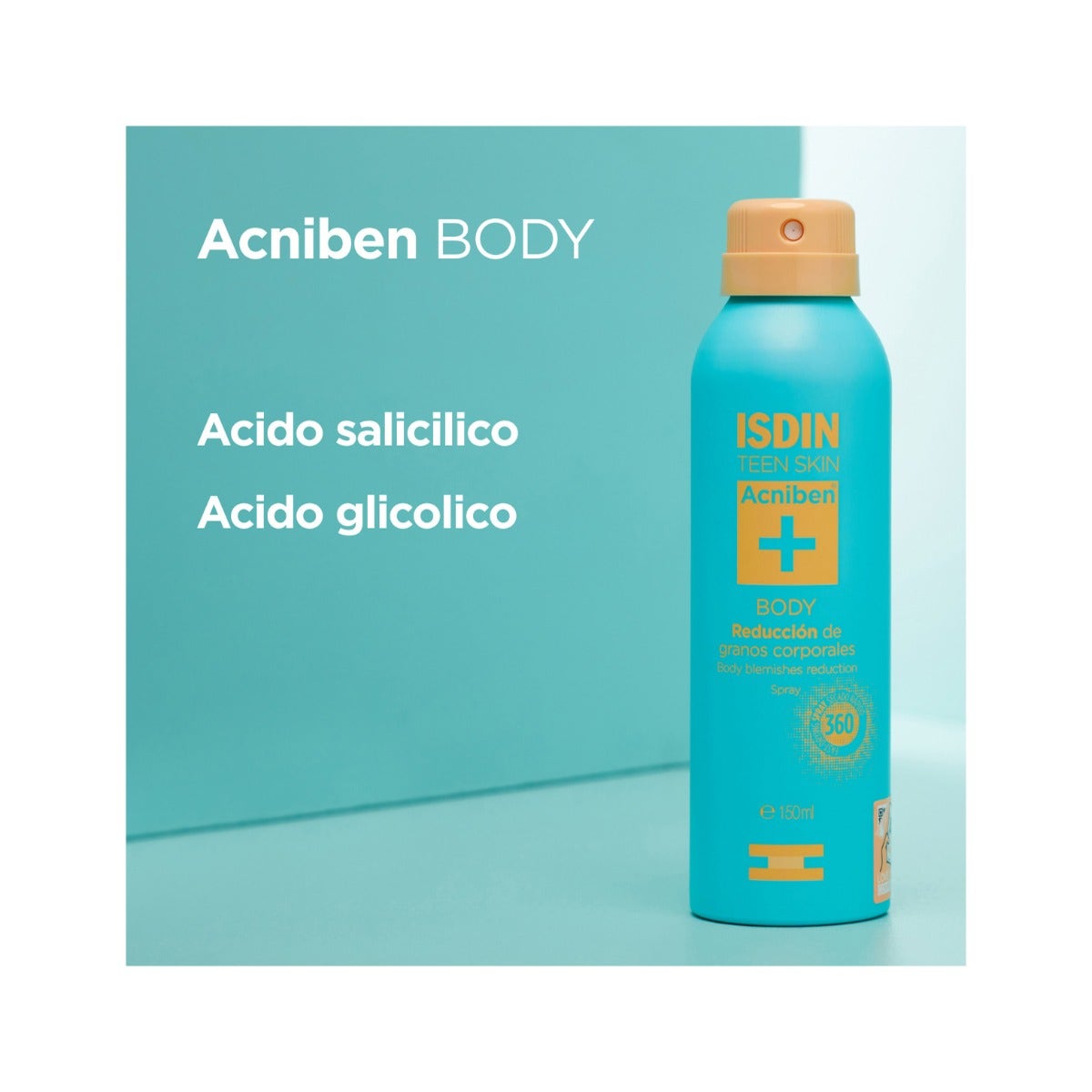 Isdin Acniben Body Spray Antiacne 150ml - Trattamento Corpo – Farmae ...