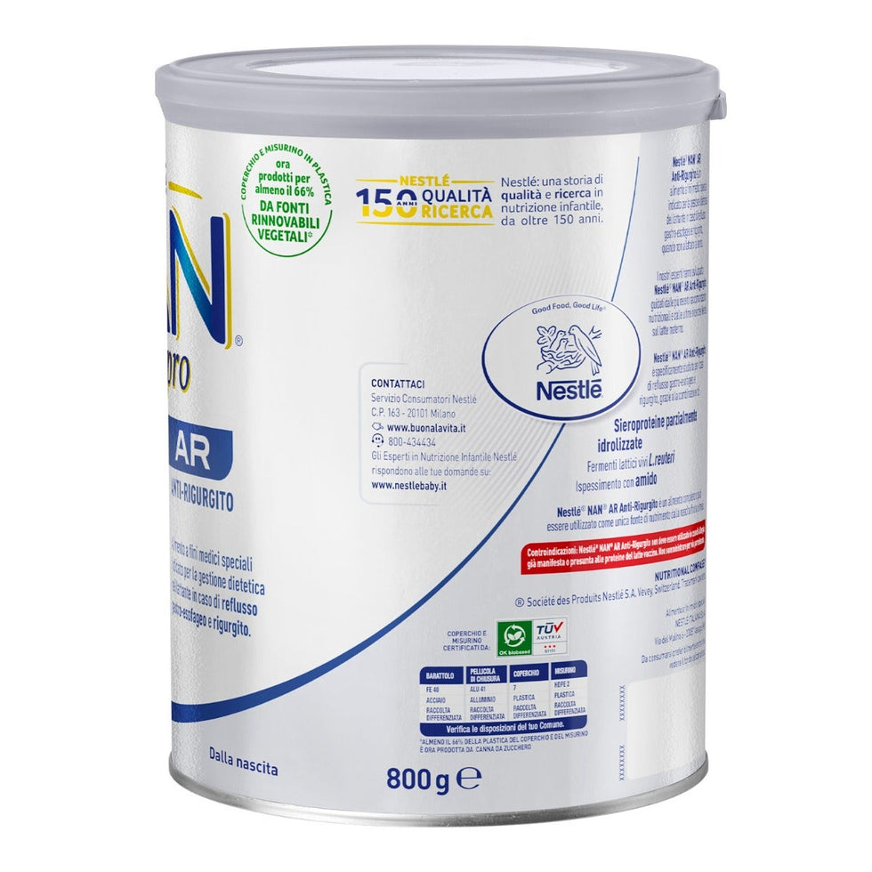 Nestlé Nan Expert Pro Ar Alimento a Fini Medici Speciali Latte Dalla ...