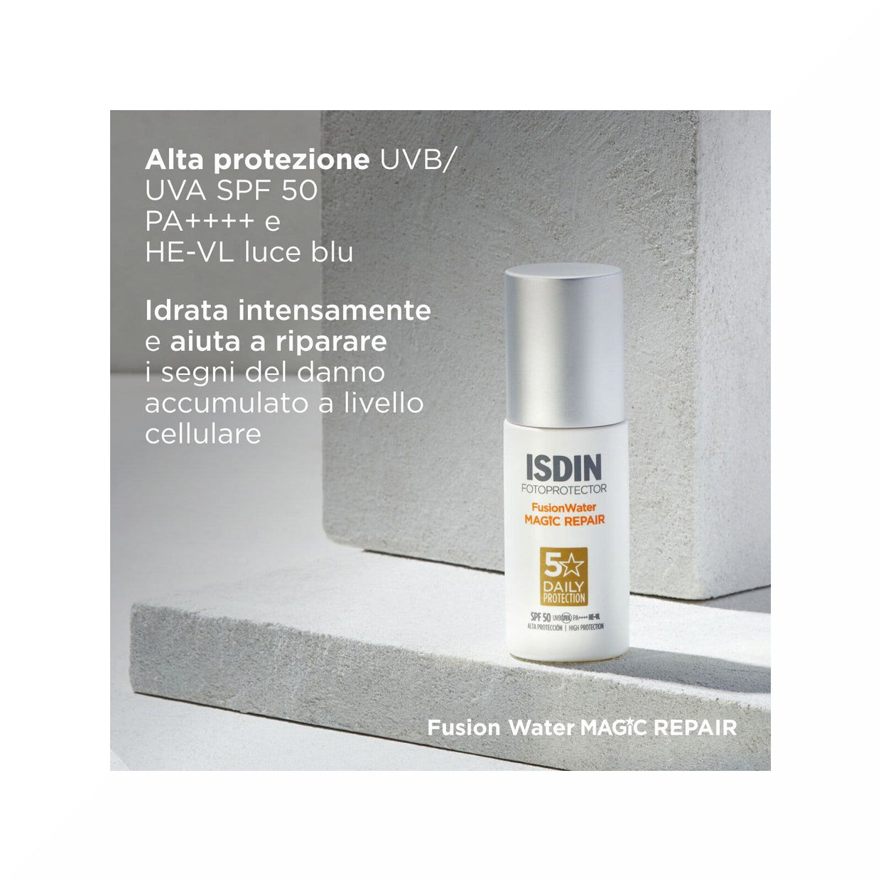 Isdin Fotoprotector Fusion Water Magic Repair 50ml SPF50 – Farmae ...