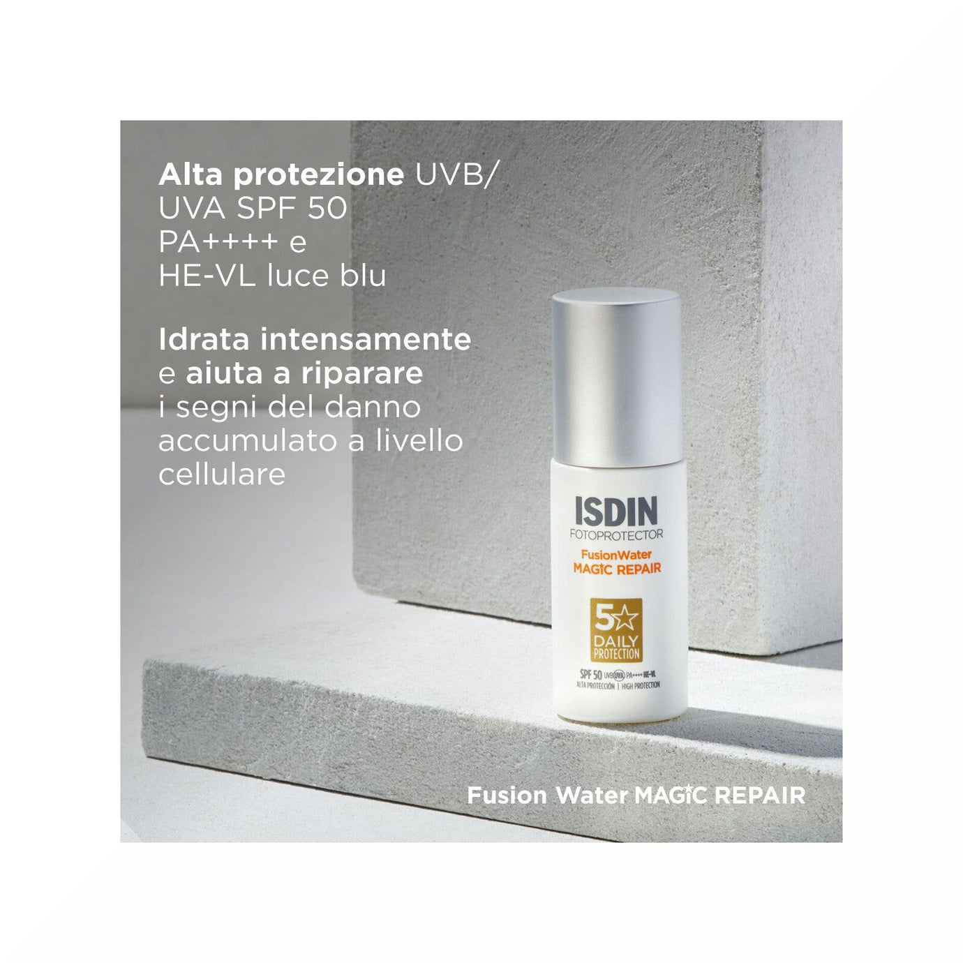 Isdin Fotoprotector Fusion Water Magic Repair 50ml SPF50 – Farmae ...