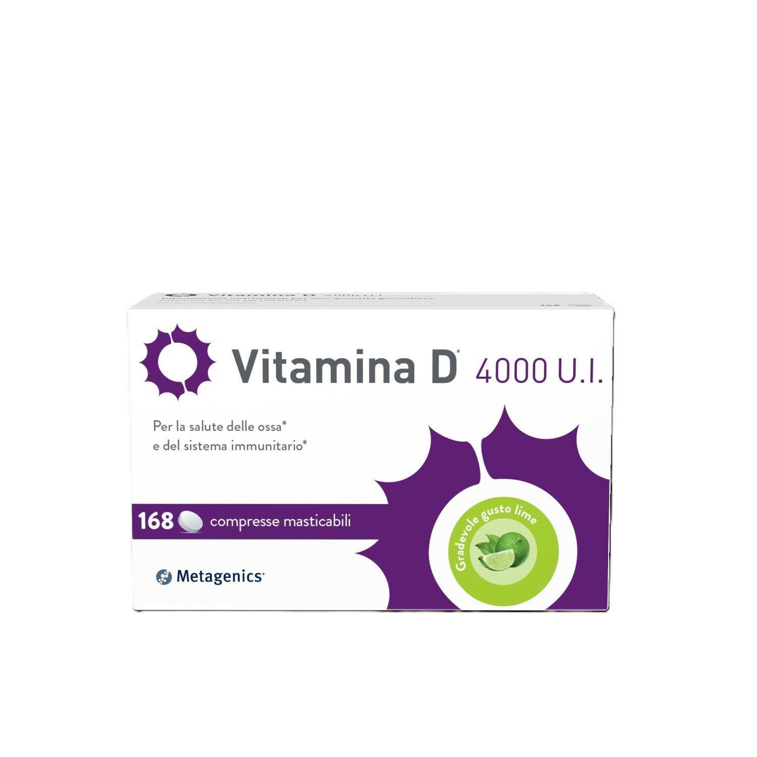 Vitamina D 4000 UI 168 Compresse Masticabili – Farmae - Para-farmacia ...
