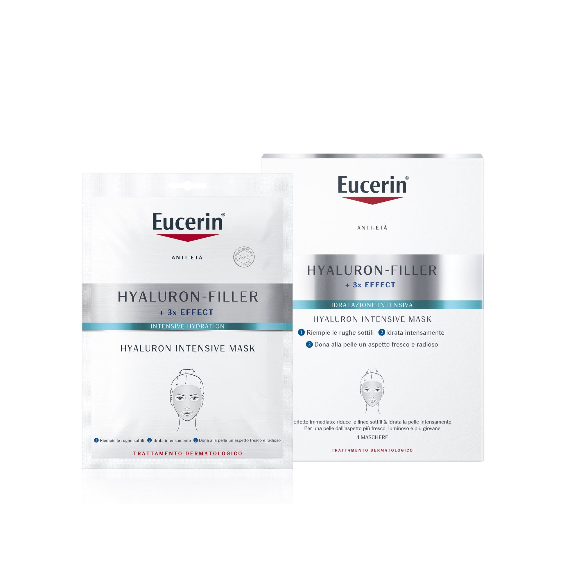 Eucerin Hyaluron-Filler Intensive Mask Maschera Intensiva Monodose ...