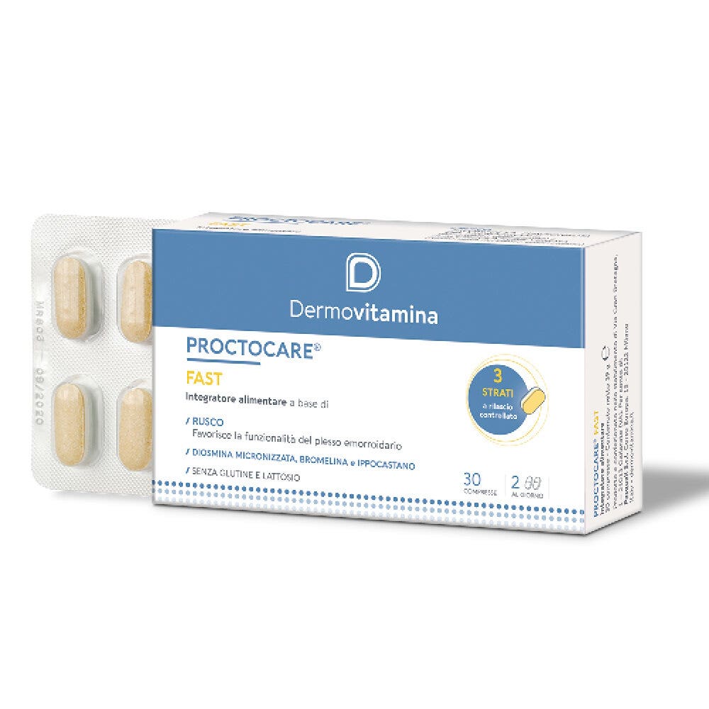 Dermovitamina Proctocare Fast 30 Compresse – Farmae - Para-farmacia ...