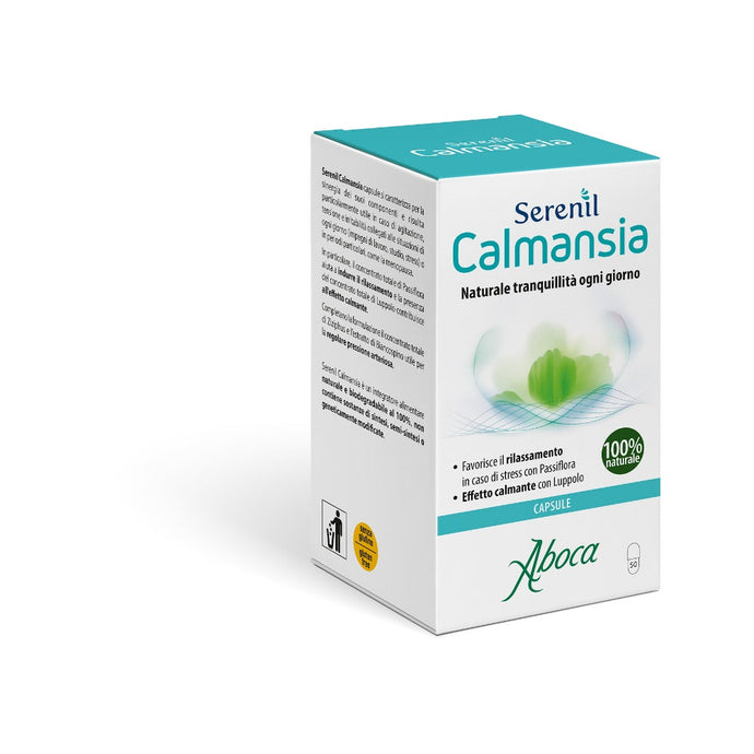Serenil Calmansia 50 Capsule: Integratore Naturale per il Relax ...