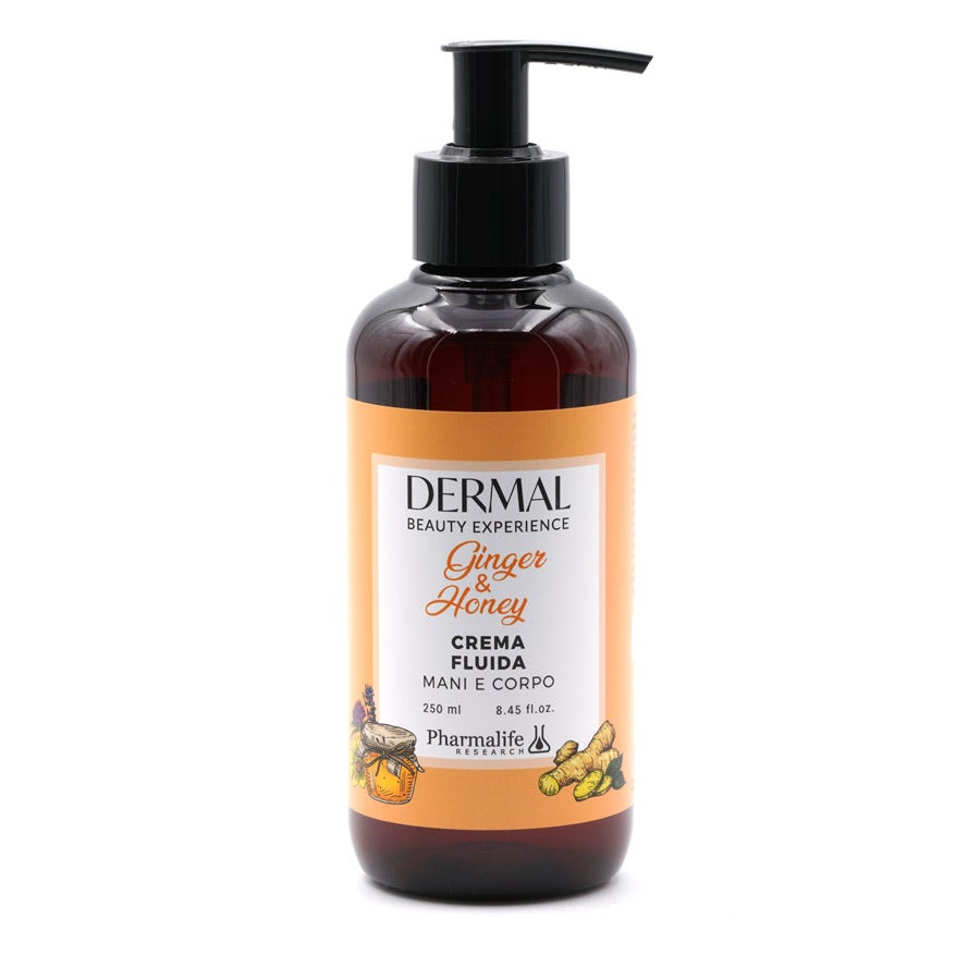Dermal Ginger & Honey Crema Fluida Mani/Corpo 250ml – Farmae - Para ...