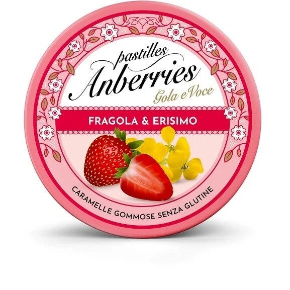 Pastilles Anberries Fragola & Erisimo 50g – Farmae - Para-farmacia ...