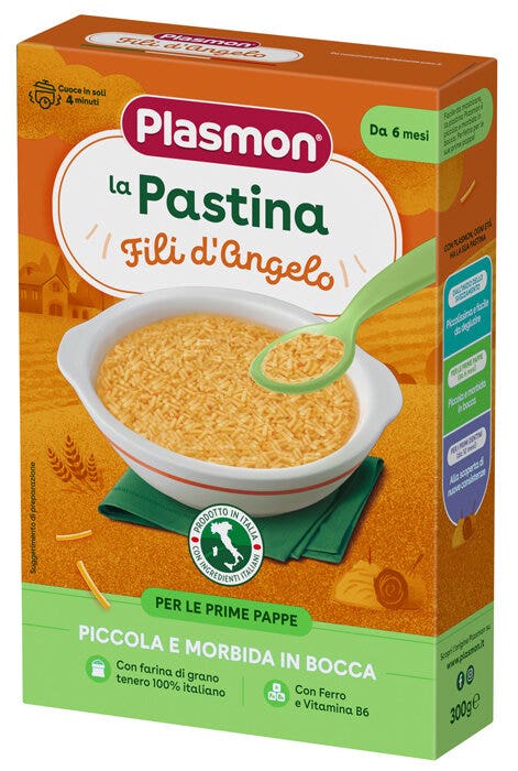 Plasmon La Pastina Fili d'Angelo 300g 6 Mesi+ – Farmae - Para-farmacia ...