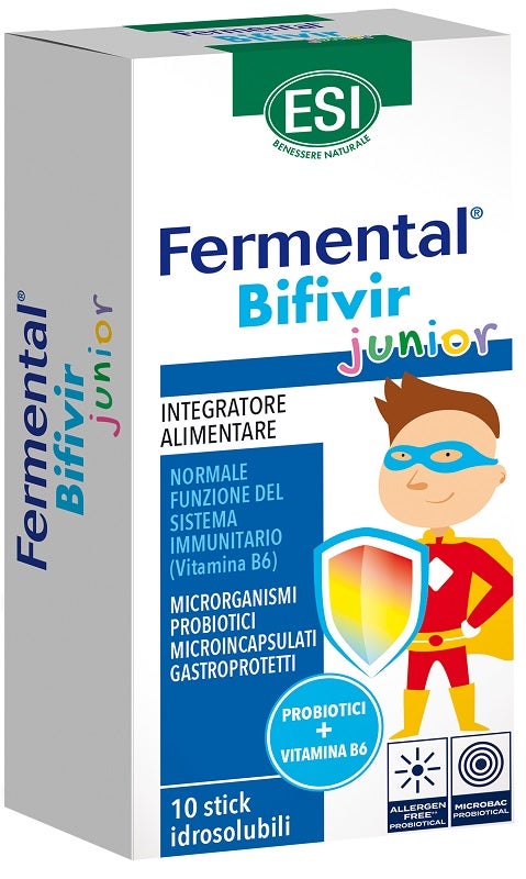 Esi Fermental Bifivir Junior 10 Stick Idrosolubili – Farmae - Para ...
