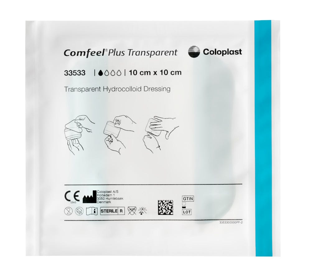 Comfeel Plus Trasparente 10x10 10 pz Medicazione Avanzata – Farmae ...