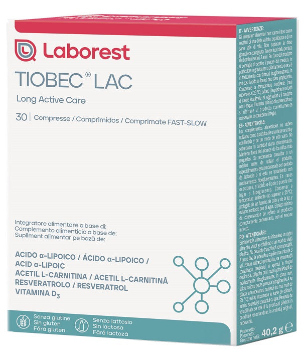 Tiobec Complex 30 Compresse Fast Slow – Farmae - Para-farmacia Online ...