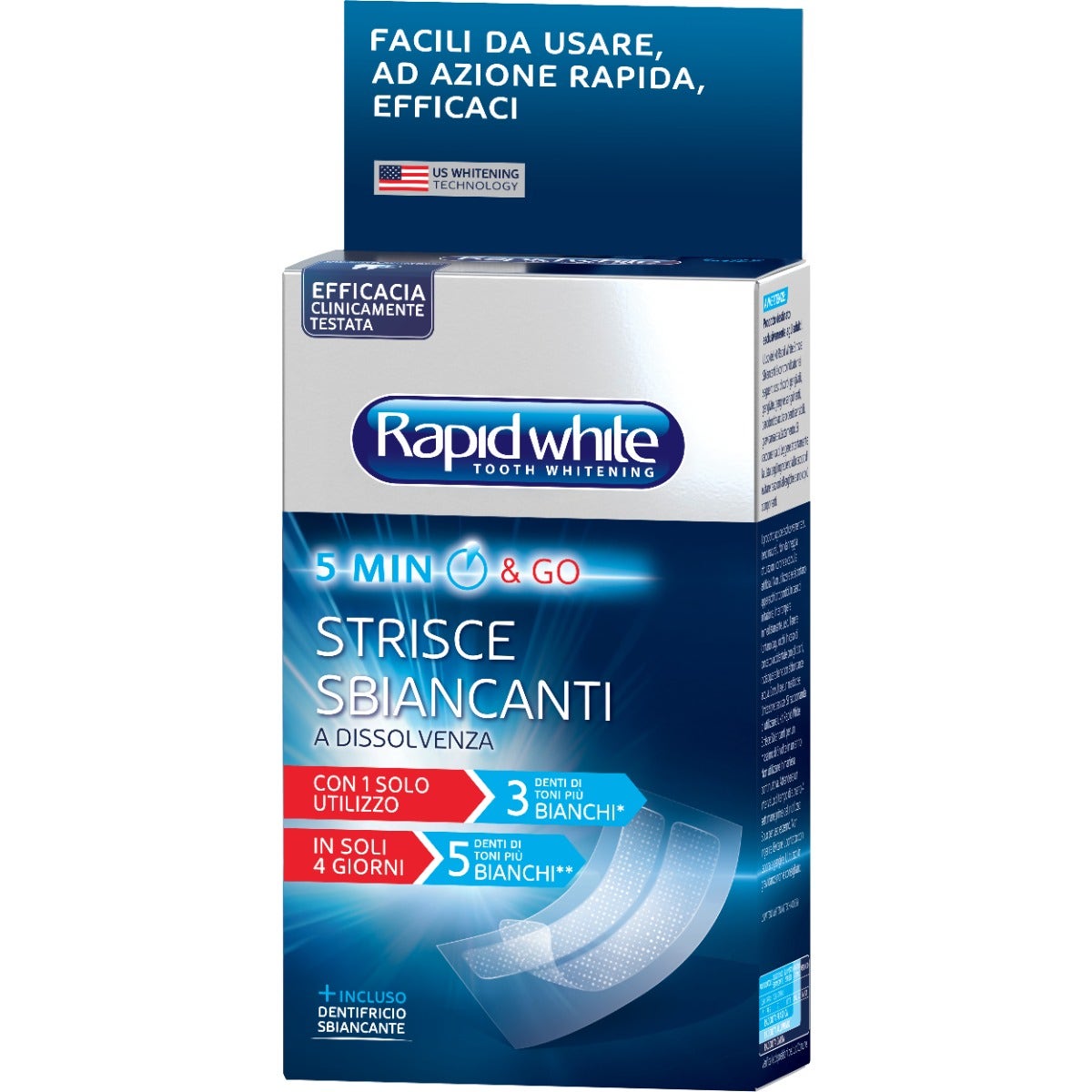 Rapid White Kit Strisce Sbiancanti – Farmae - Para-farmacia Online di ...