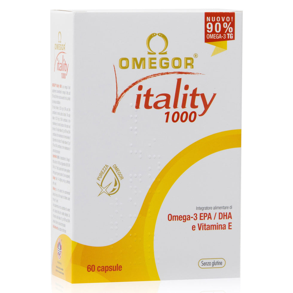 Omegor Vitality 1000 60 Capsule: integratore di Omega-3 – Farmae - Para ...