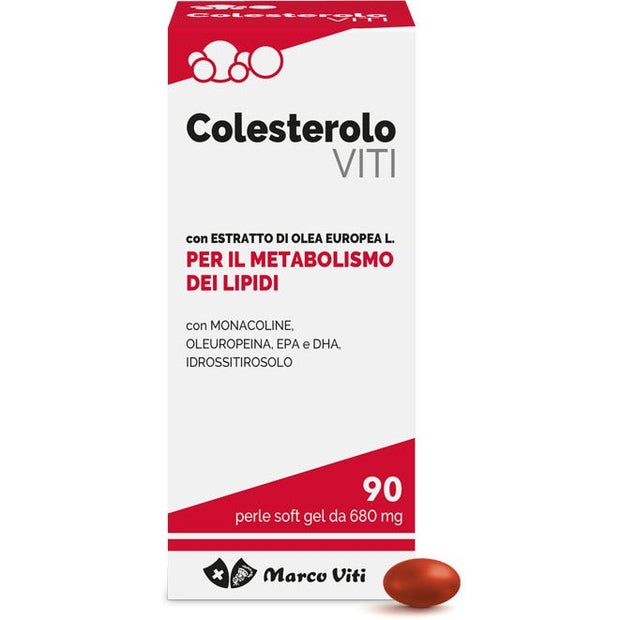 Marco Viti Colesterolo 90 Perle: Integratore Naturale per il Cuore ...